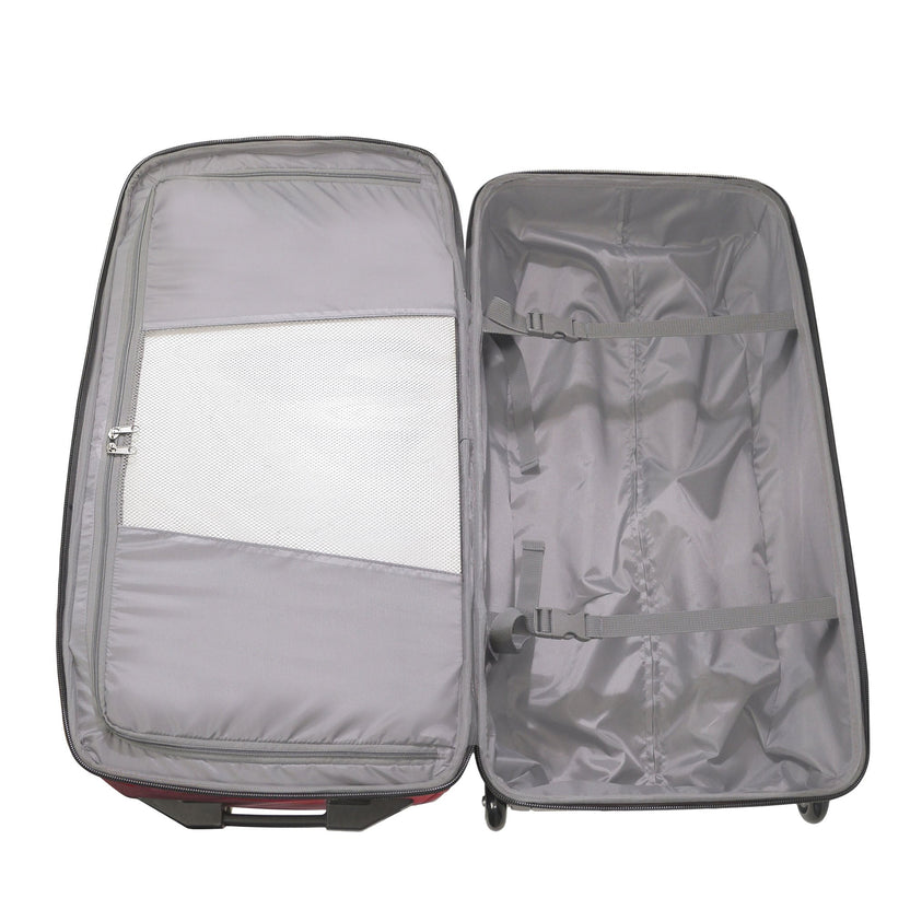 Workhorse 30" Split Level Dark Red FŪL Rolling Duffle Bag – Village Luggage